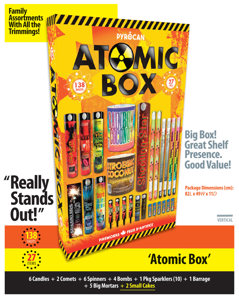 ATOMIC BOX (Assortment)| pyrocan